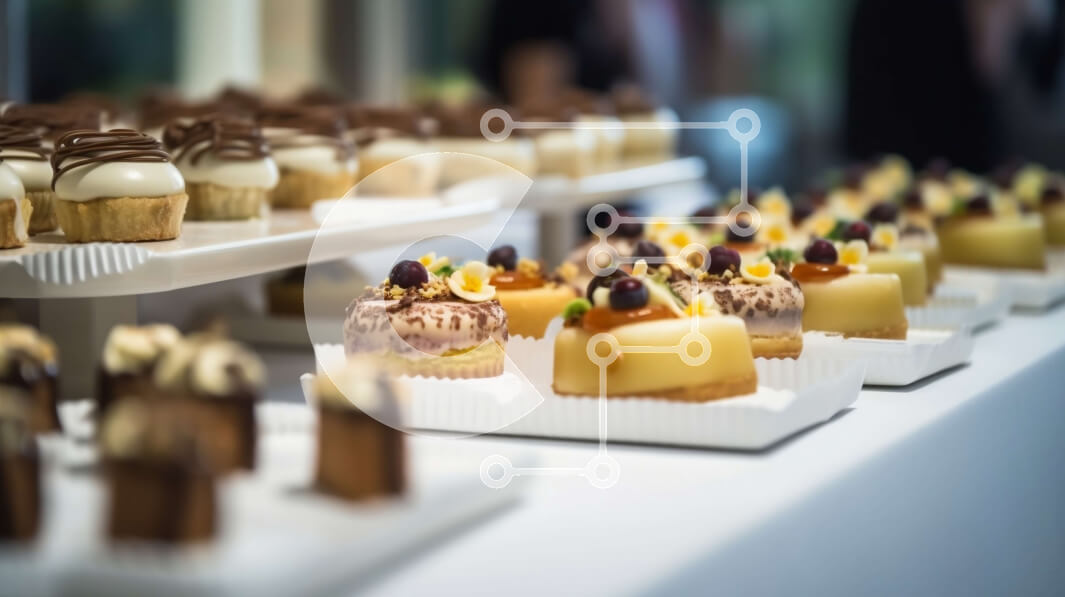 Download Delicious Desserts on a Buffet Table with Cakes, Tarts, and ...