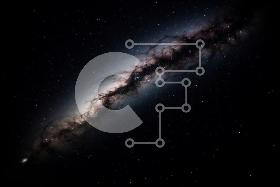 Stunning Image of a Rotating Galaxy with a Supermassive Black Hole at ...