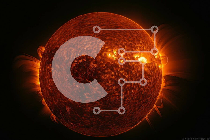 Download Close-up Image of the Sun's Surface with Sunspots and Solar ...