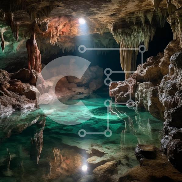 Discover the Beauty of an Underground Cave with Crystal Clear Water ...