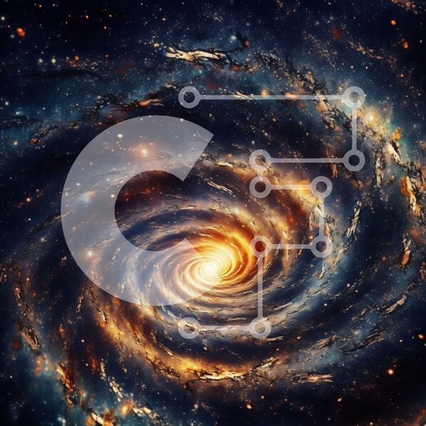 Download Stunning Image of a Spiral Galaxy with a Supermassive Black ...