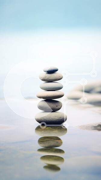 Download Beautiful Picture of a Pyramid-Shaped Rock Formation in Calm ...