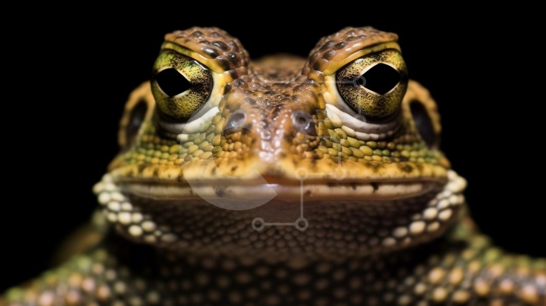 Amazing Close-up Image of a Toad's Face stock photo | Creative Fabrica