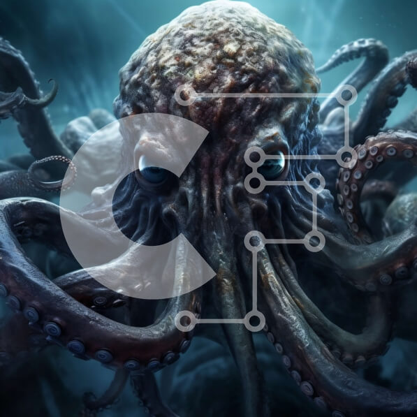 Download Captivating Image of Octopus in Deep Water Stockphotos Online ...