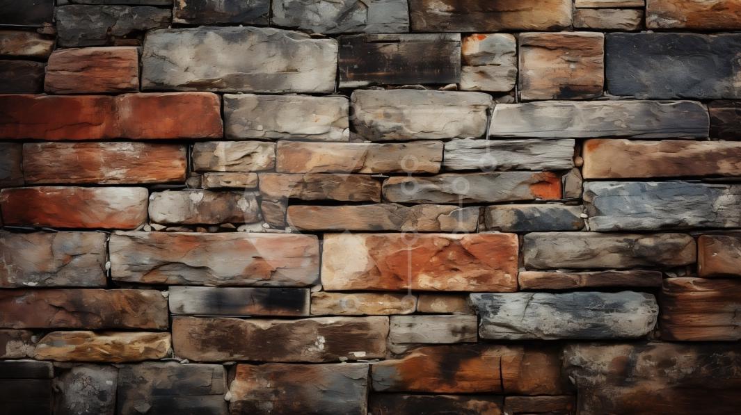 Old and Weathered Brick Wall Texture Close-up stock photo | Creative ...