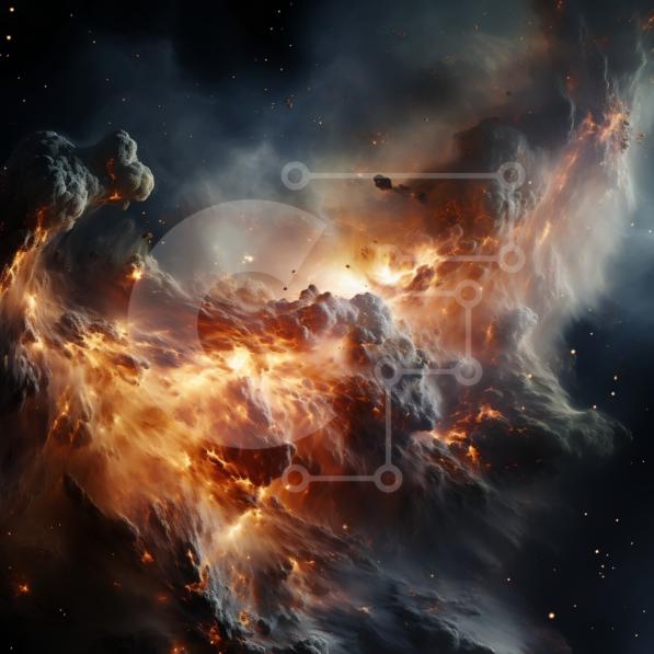 Stunning Picture of a Nebula - Birthplace of Stars and Planets stock ...