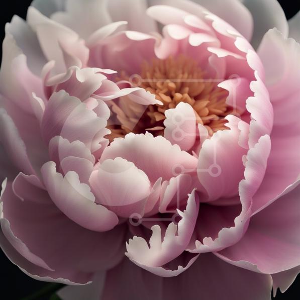Beautiful Close-up Image of a Pink Peony Flower stock photo | Creative ...