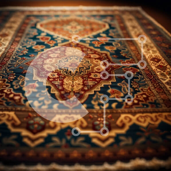 Download Beautiful Traditional Persian Rug with Intricate Floral Design ...