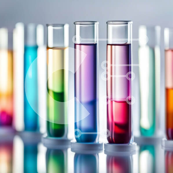 Download Vibrant Picture of Colorful Liquids in Test Tubes Stockphotos ...