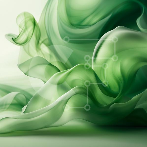 Image captivante de liquide vert fluide photo stock | Creative Fabrica