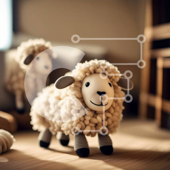 Download Adorable Picture of Two Stuffed Sheep Toys Stockphotos Online ...