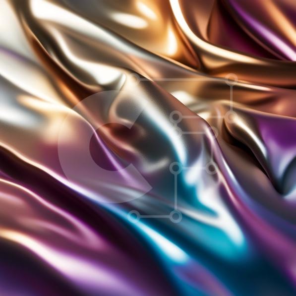 Captivating Image of Metallic Fabric with Shimmering Pattern stock ...