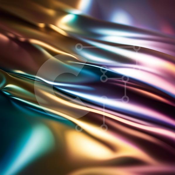 Vibrant and Shimmering Metallic Abstract Background stock photo ...
