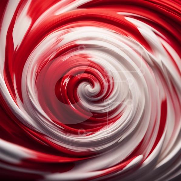 Colorful and Playful Image of Red and White Swirl Candy Floss stock ...
