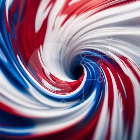Eye-catching Swirl of Red, White, and Blue Colors stock photo ...