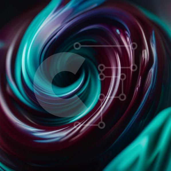 Visually Striking Close-up of Swirling Liquid in Glass Container stock ...