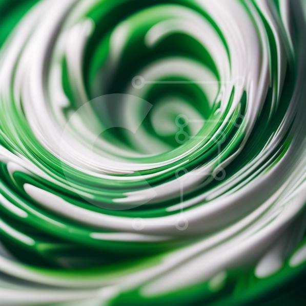 Vibrant and Detailed Image of Green and White Candy Floss stock photo ...