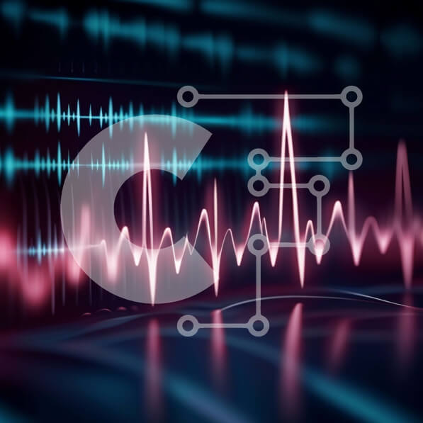 Download Medical Illustration of an ECG Trace Showing Heart Electrical ...
