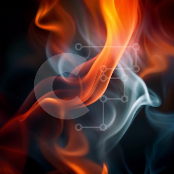 Intense and Captivating Image of a Burning Fire stock photo | Creative ...
