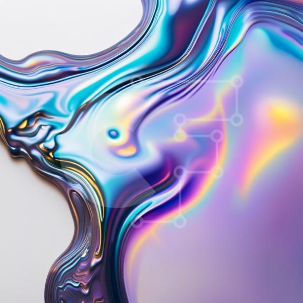 Vibrant and Dynamic Image of Colorful Liquid in Motion stock photo ...