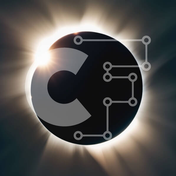 Download Stunning Black and White Image of a Solar Eclipse Stockphotos ...