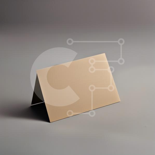 Blank Beige Card - Stock Photo stock photo | Creative Fabrica