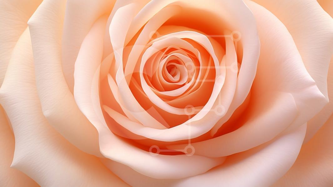 Beautiful Picture of a Light Peach Rose Close-up stock photo | Creative ...