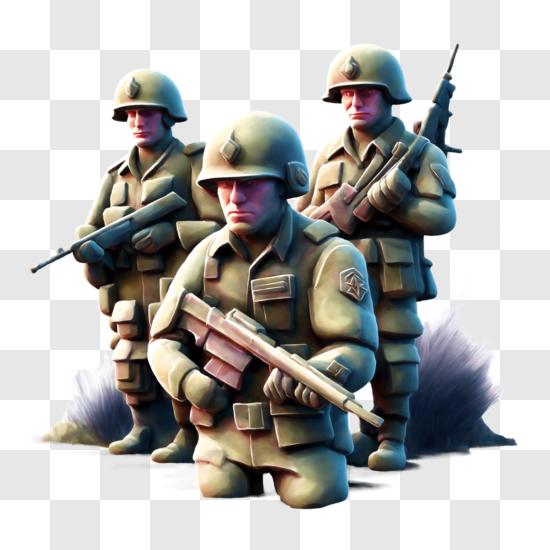 Army Men PNG - Download Free & Premium Transparent Army Men PNG Images Online - Creative Fabrica