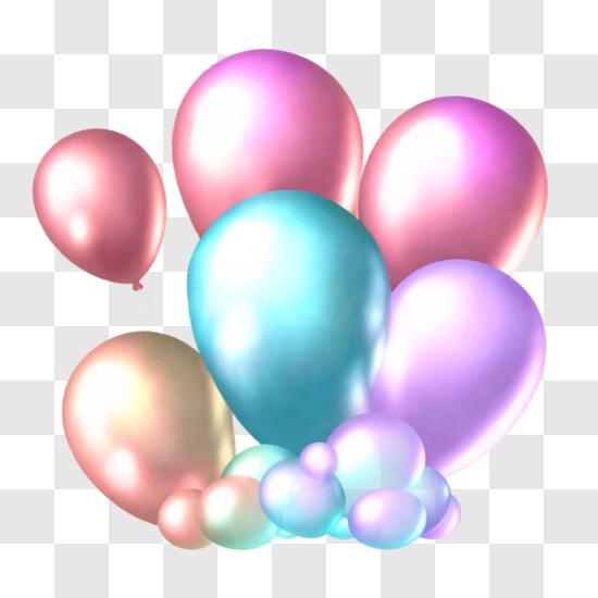 Pastel Balloon PNG - Download Free & Premium Transparent Pastel Balloon ...