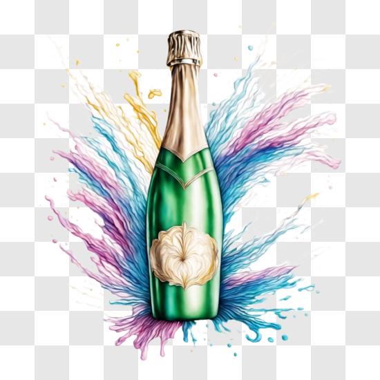 Champagne Splash PNG - Download Free & Premium Transparent Champagne ...