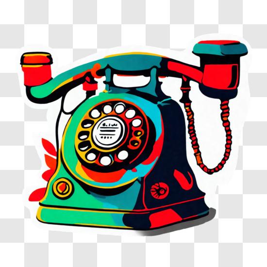 Retro Phone PNG - Download Free & Premium Transparent Retro Phone PNG ...