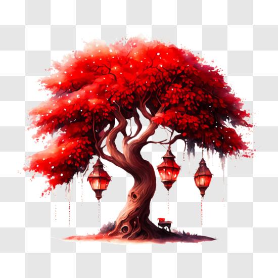 Red Tree PNG - Download Free & Premium Transparent Red Tree PNG Images ...