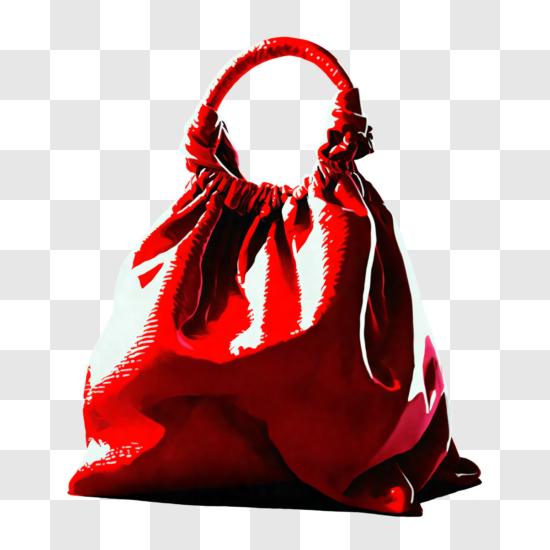 Red Drawstring Bag PNG - Download Free & Premium Transparent Red ...