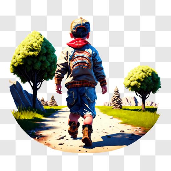 Boy Walking PNG - Download Free & Premium Transparent Boy Walking PNG ...