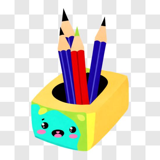 Pencil Holder PNG - Download Free & Premium Transparent Pencil Holder ...