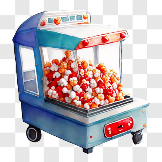 Popcorn Machine PNG - Download Free & Premium Transparent Popcorn ...