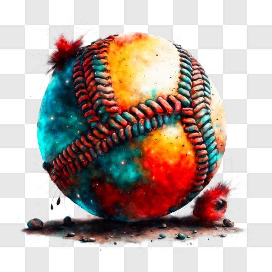 Distressed Softball PNG - Download Free & Premium Transparent ...