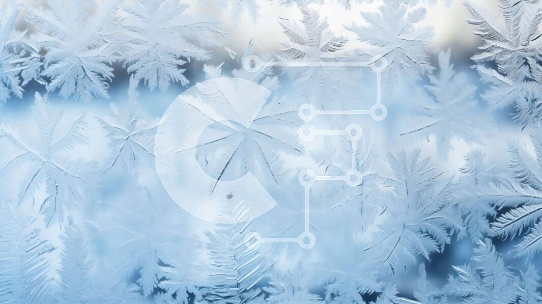 Download Frozen Glass Window with Snowflakes Stockphotos Online ...