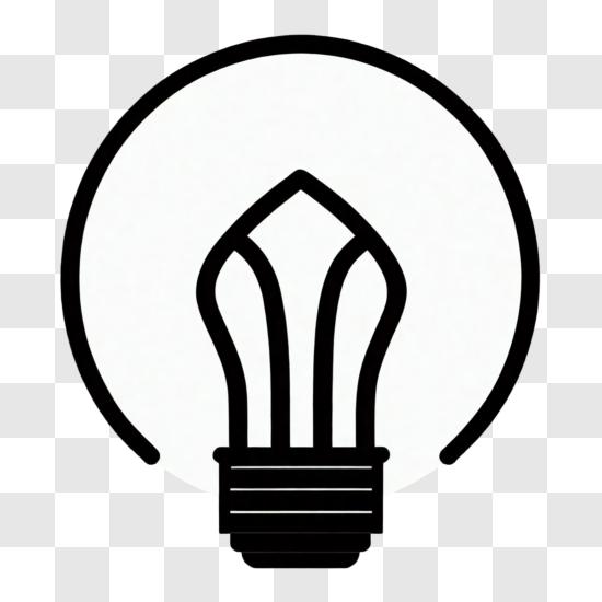 Light Bulb Icon White PNG - Download Free & Premium Transparent Light ...
