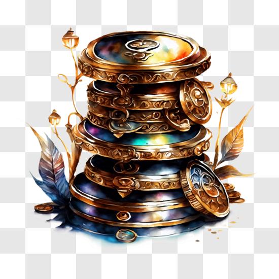 Stack Of Coin PNG - Download Free & Premium Transparent Stack Of Coin ...