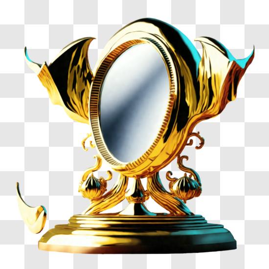 Gold Mirror PNG - Download Free & Premium Transparent Gold Mirror PNG ...