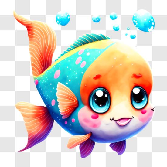 Poisson Mignon PNG - Téléchargez des Images Poisson Mignon PNG PNG ...