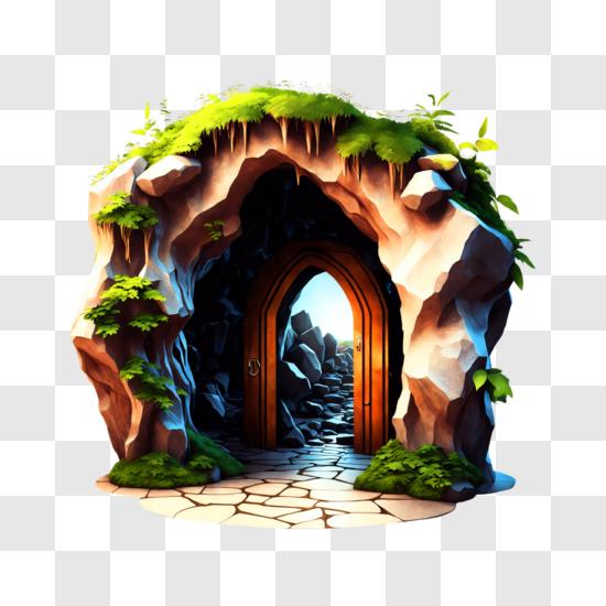 Entrada Da Caverna PNG- Baixe imagens gratuitas e transparentes em ...