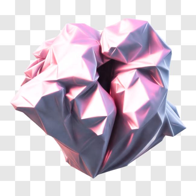Download Crumpled Pink Aluminum Foil Background PNG Online - Creative ...