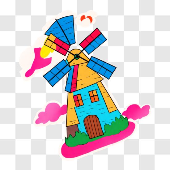 Old Windmill PNG - Download Free & Premium Transparent Old Windmill PNG ...