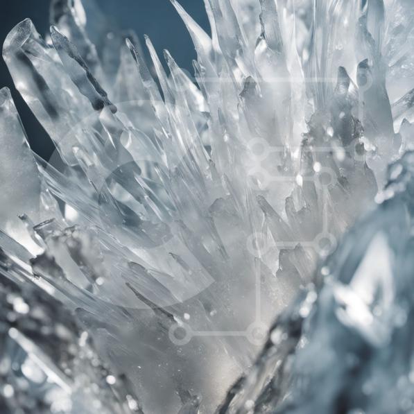 Close-up View of a Clear Crystal stock photo | Creative Fabrica