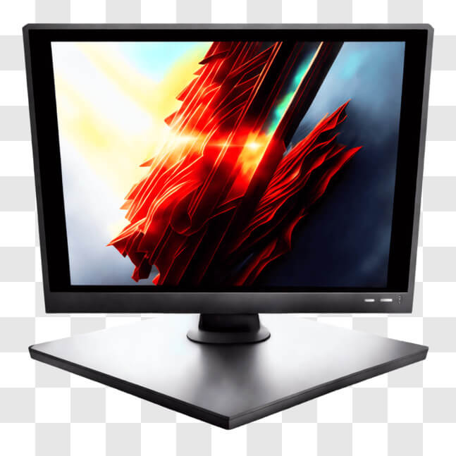 Download Computer Monitor with GUI Interface PNGs Online - Creative Fabrica