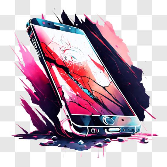 Cracked Phone PNG - Download Free & Premium Transparent Cracked Phone ...
