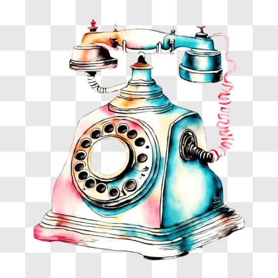 Vintage Phone PNG - Download Free & Premium Transparent Vintage Phone ...