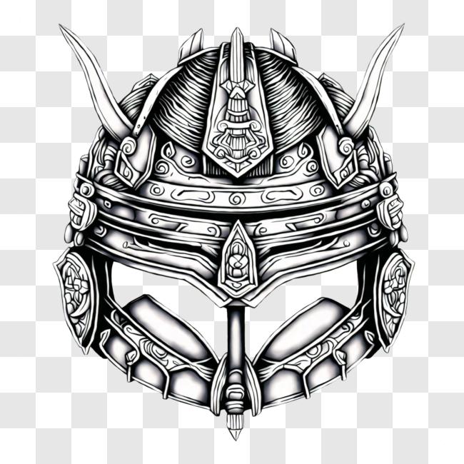 Download Samurai Helmet - Symbol of Bravery and Loyalty PNG Online ...